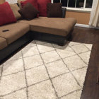 George Oliver Finkle Flatweave Performance Ivory/Charcoal Rug & Reviews ...
