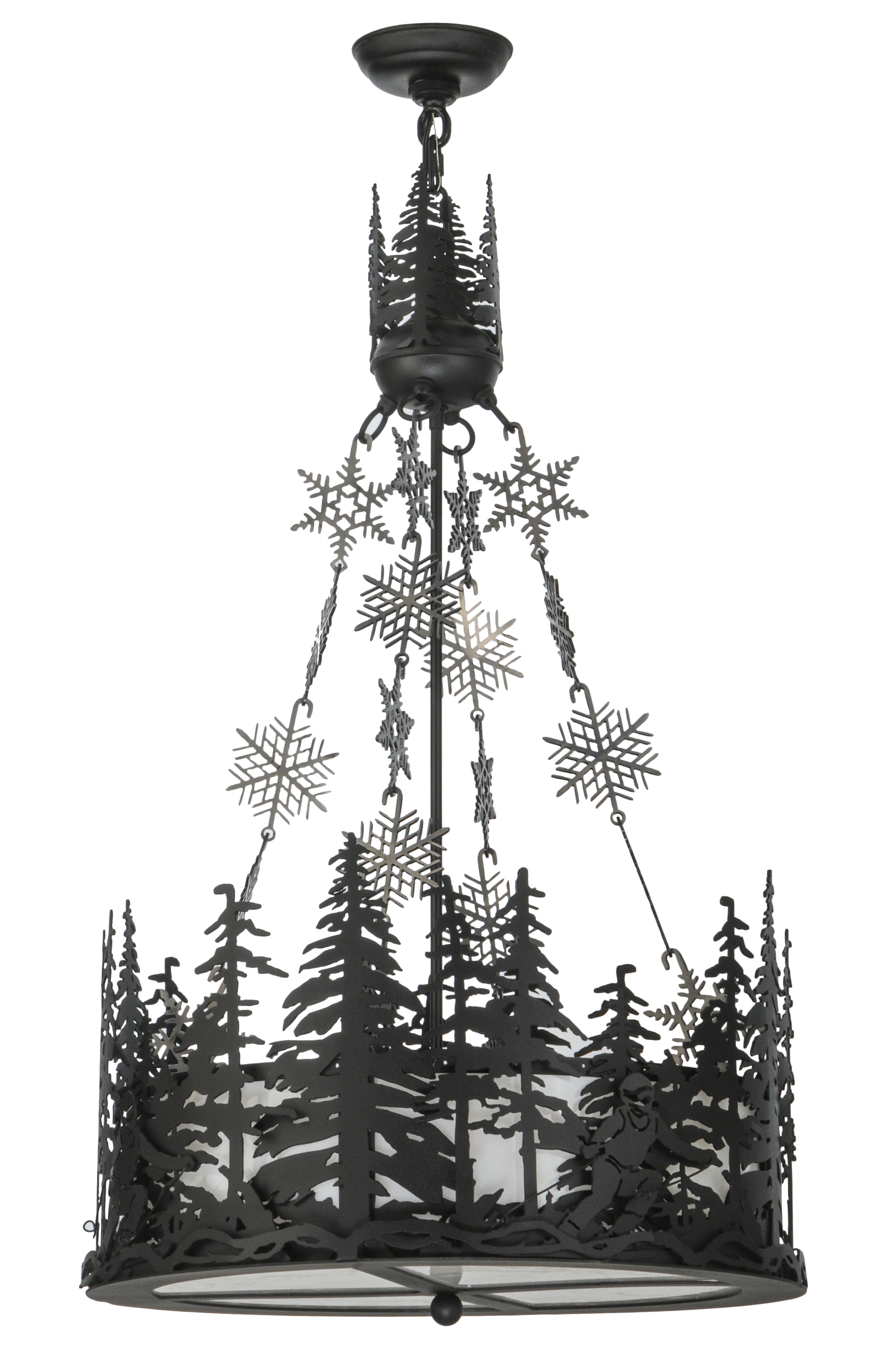 Meyda Lighting Alpine 4-Light Drum Chandelier | Perigold