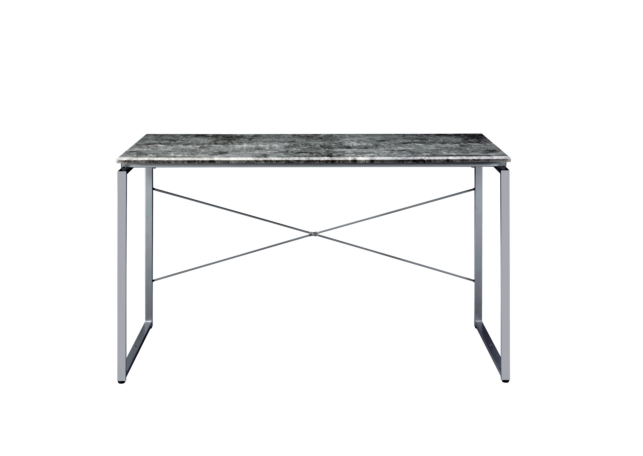 Orren Ellis Desk, Writing Desk With Metal Sled Base | Wayfair