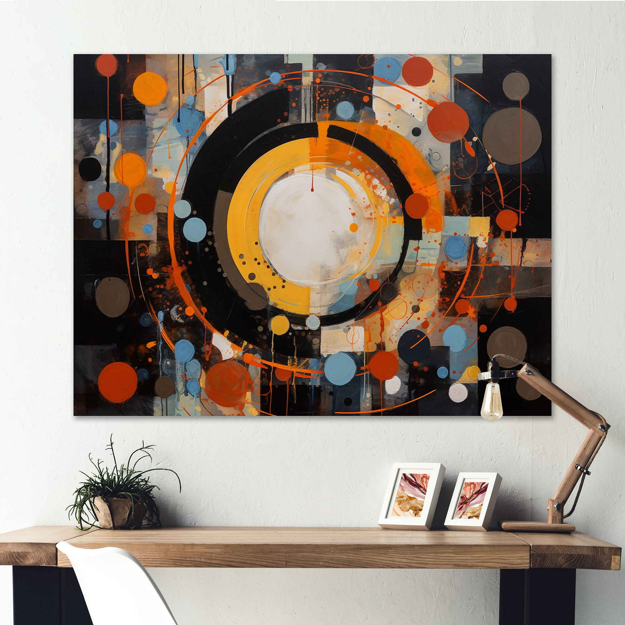 Wrought Studio™ Fascinating Abstract Shapes III - Abstract Canvas Art ...