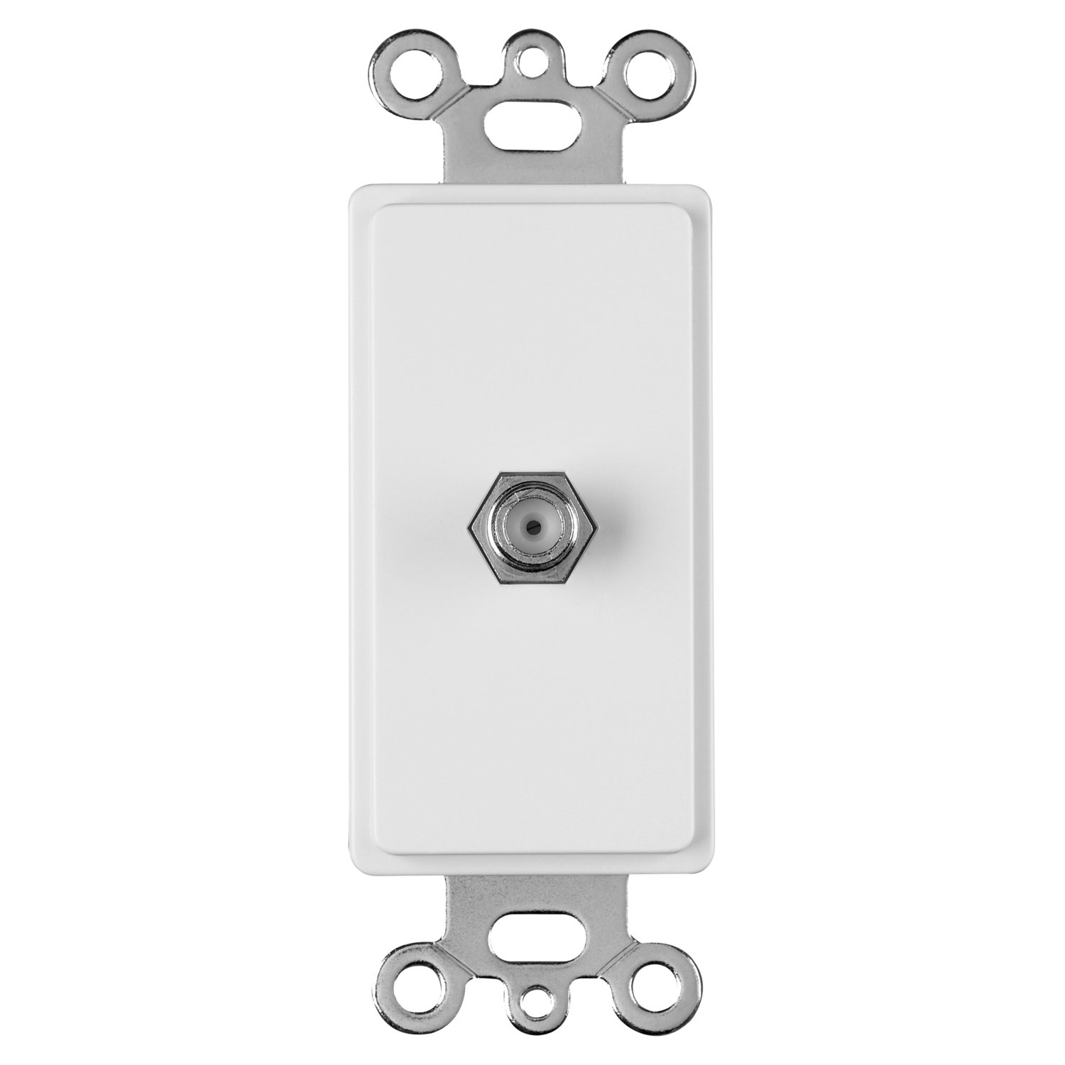 Legrand Pass & Seymour Decorator Wall Plate Coax Insert, | Wayfair