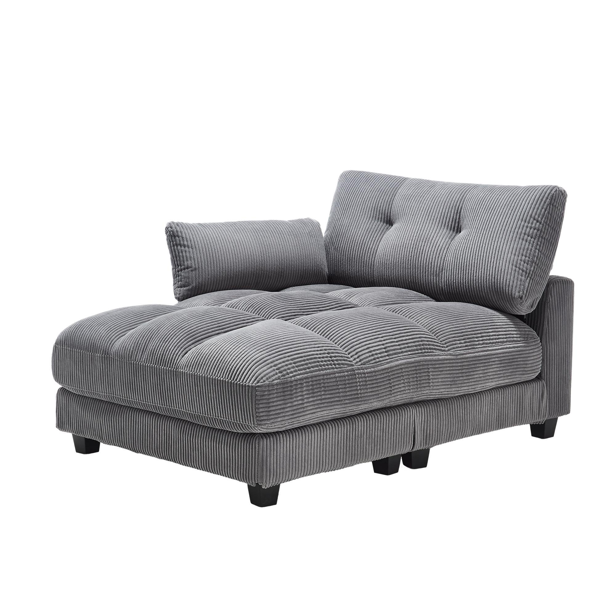 Latitude Run® Sleeper Sofa Couch Bed,Oversized Chaise Lounge Chair Cozy ...