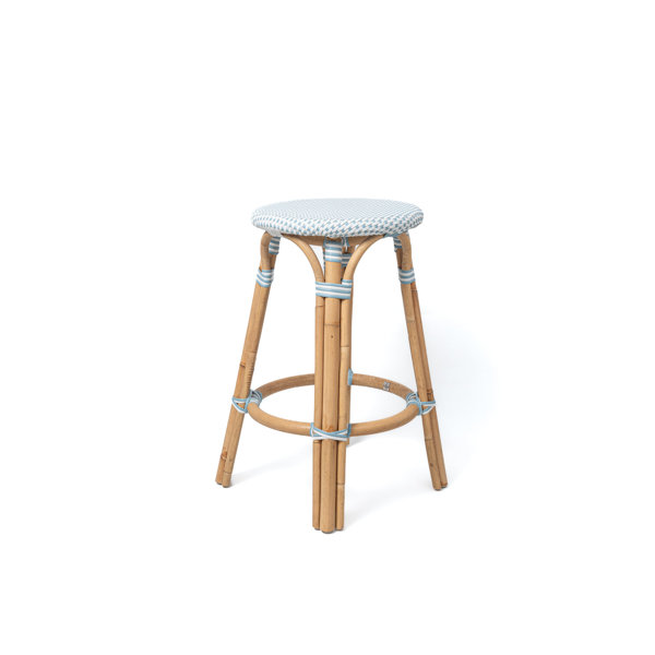 Bay Isle Home™ Bistro Backless Rattan Counter Stool | Wayfair