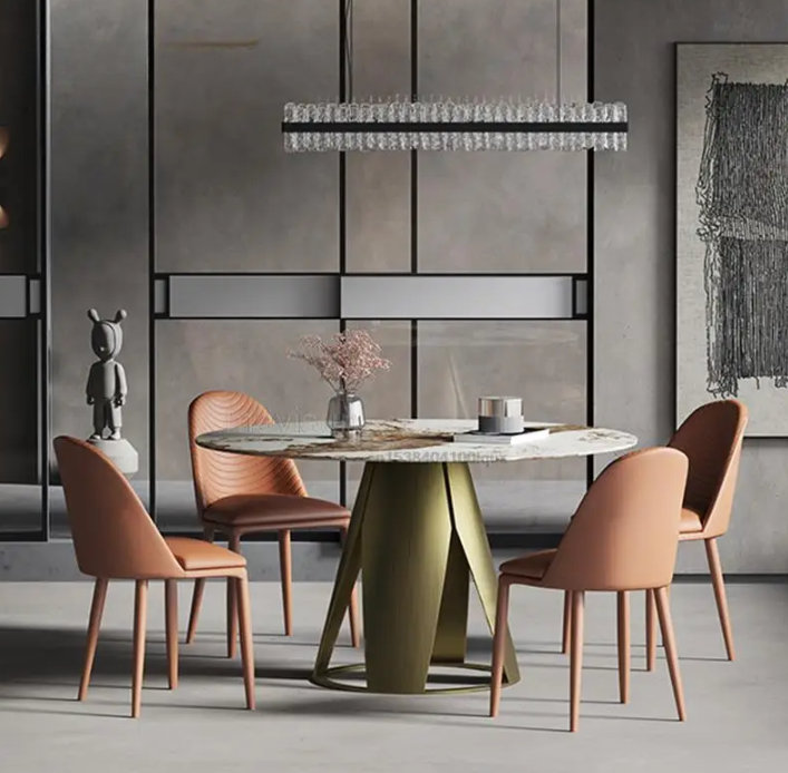 Splendor Furniture Light Luxury High-End Rock Slab With Embedded ...