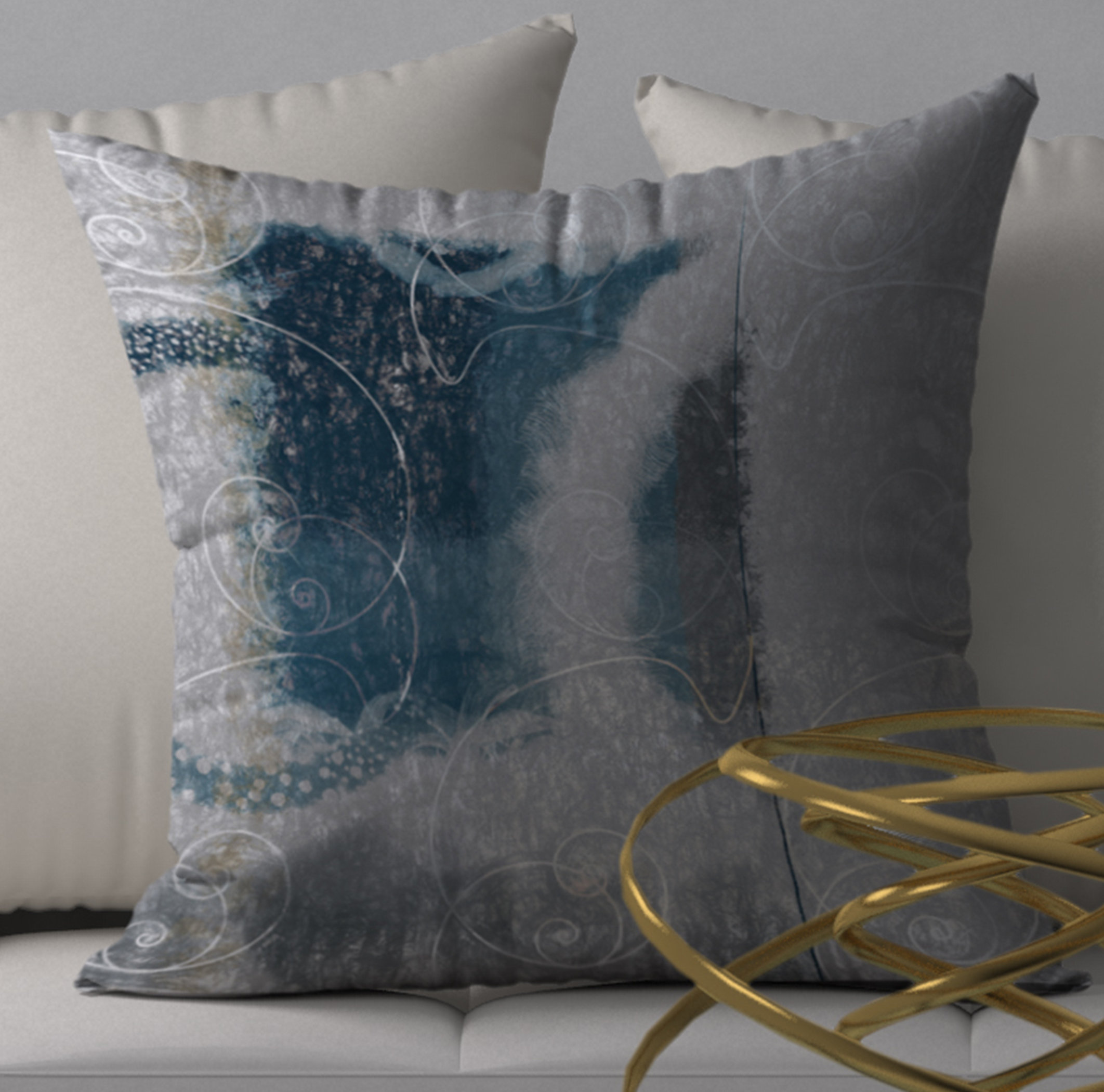 LeRoi Products Power Friendly Square Pillow Cover & Insert | Wayfair