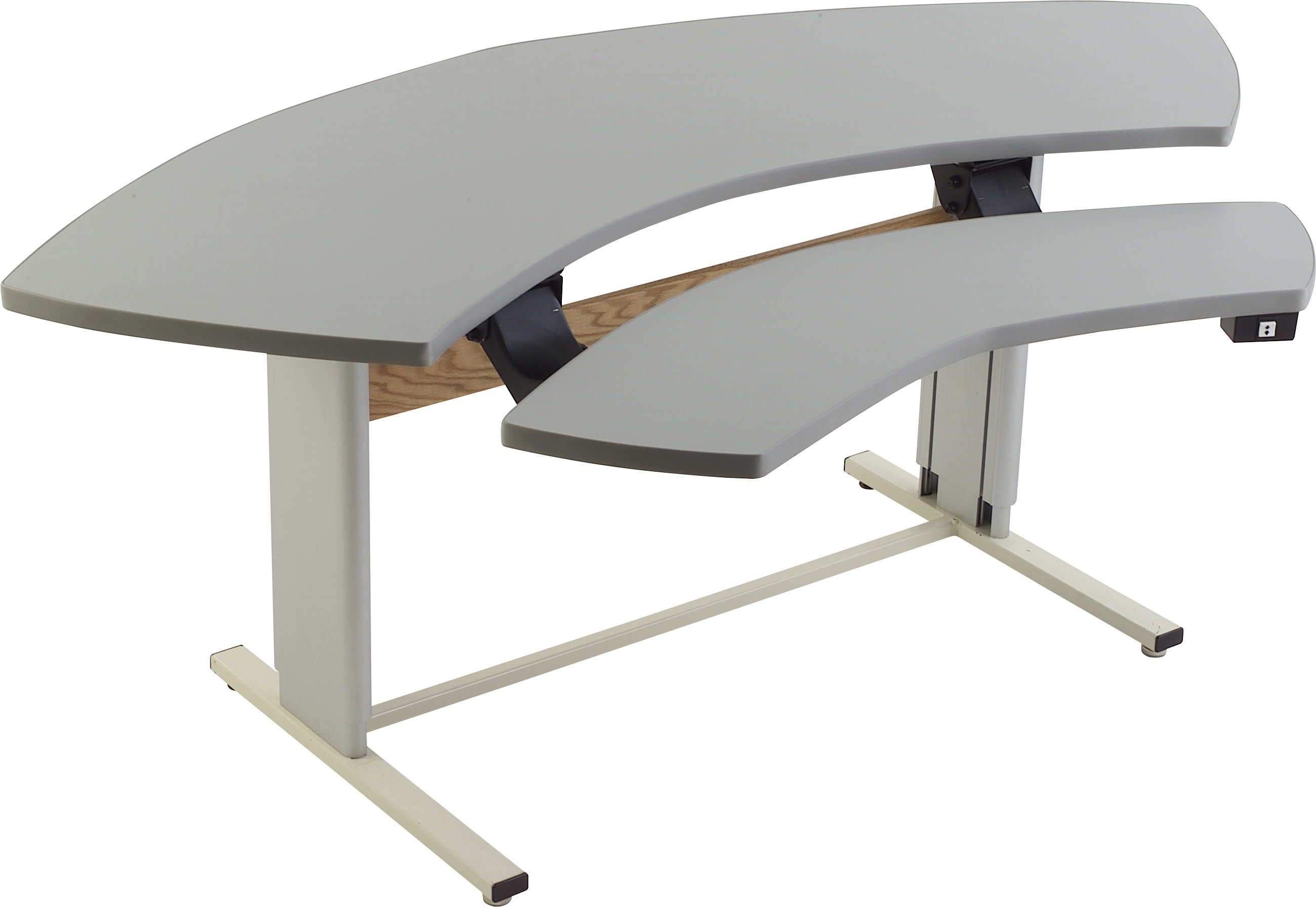 Populas Infinity Adjustable Metal Base Standing Desk Converter | Wayfair