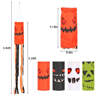 The Holiday Aisle® Halloween Windsock Flag 39 Inch Spooky Cartoon Wind ...