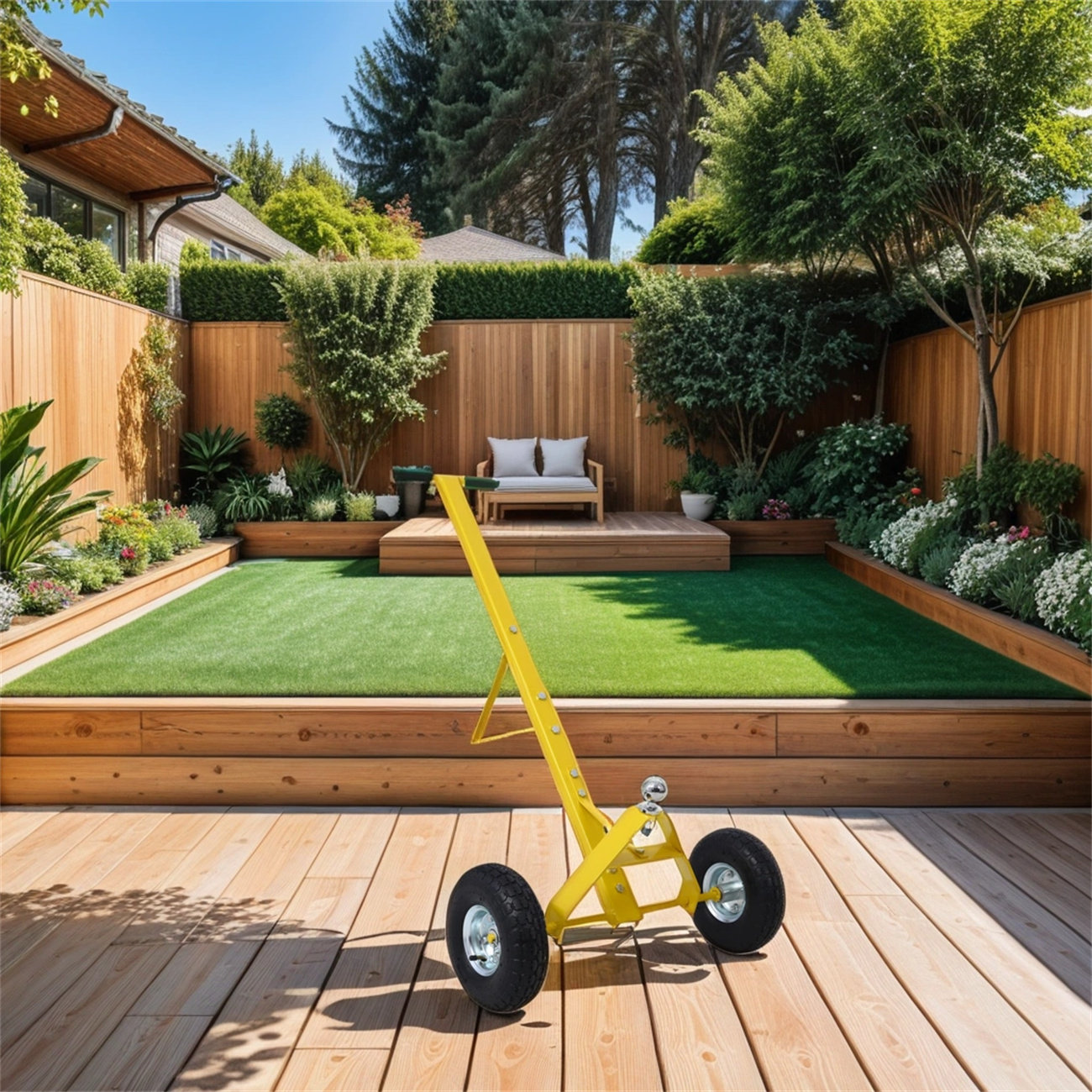 TONWIN Wheel A-Frame Sign Holder | Wayfair