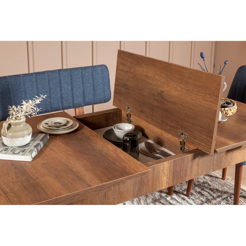 George Oliver Karyana Rectangular Restaurant Dining Set | Wayfair