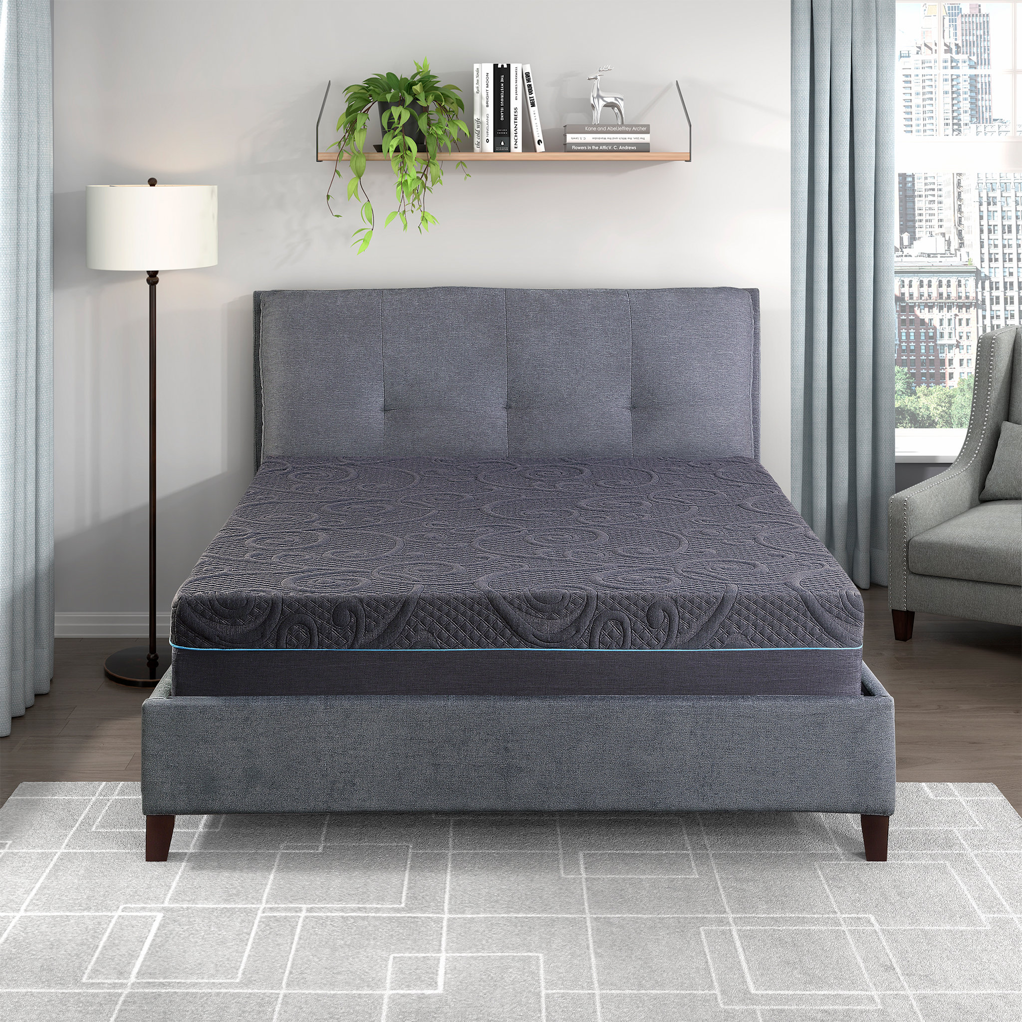 Alwyn Home Shad Alwyn Home Medium Gel Memory Foam Mattress & Reviews ...