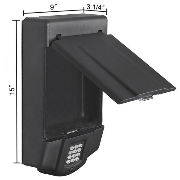 Paragon Safe Quarter Master Pistol / Handgun Electronic Lock Safe | Wayfair