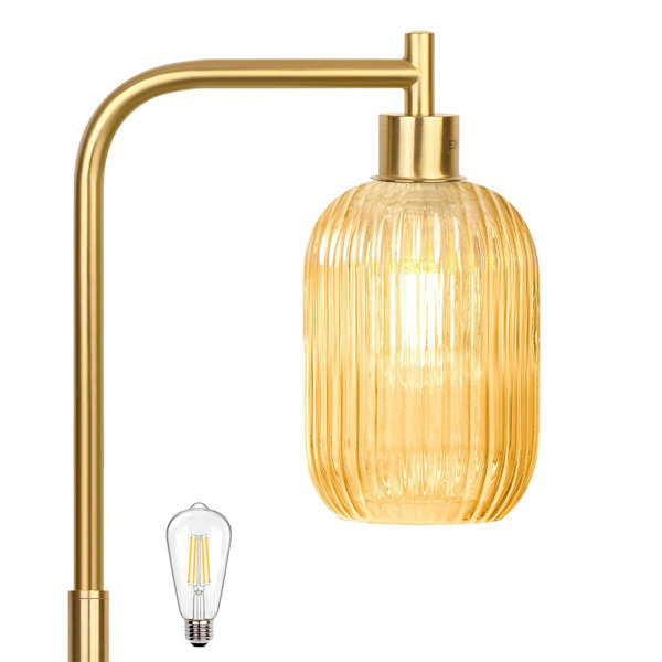 Latitude Run® Modern 67-Inch Tall Floor Lamp With Dimmable LED Bulb And ...