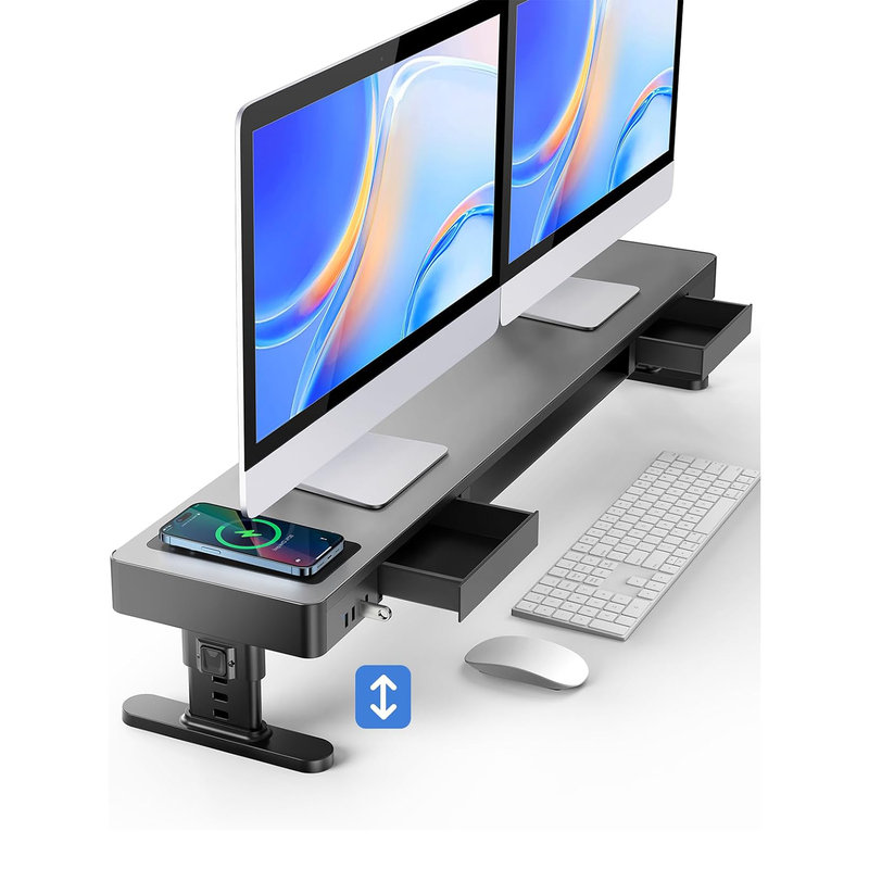 Kiflic Metal Monitor Stand | Wayfair