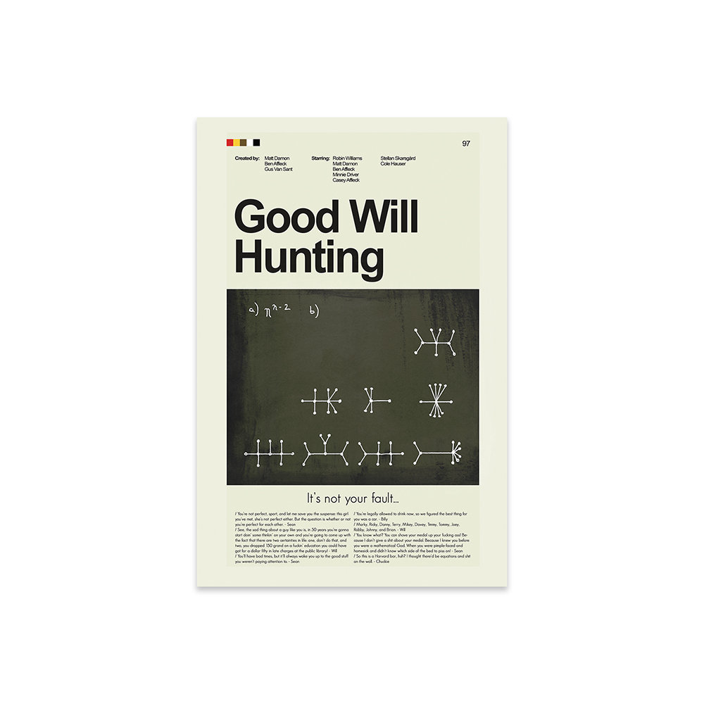 Trinx Good Will Hunting by Erin Hagerman - No Frame Painting - Wayfair ...