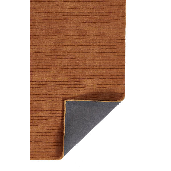 Guiness Hand Loomed Wool Rust Rug | Joss & Main