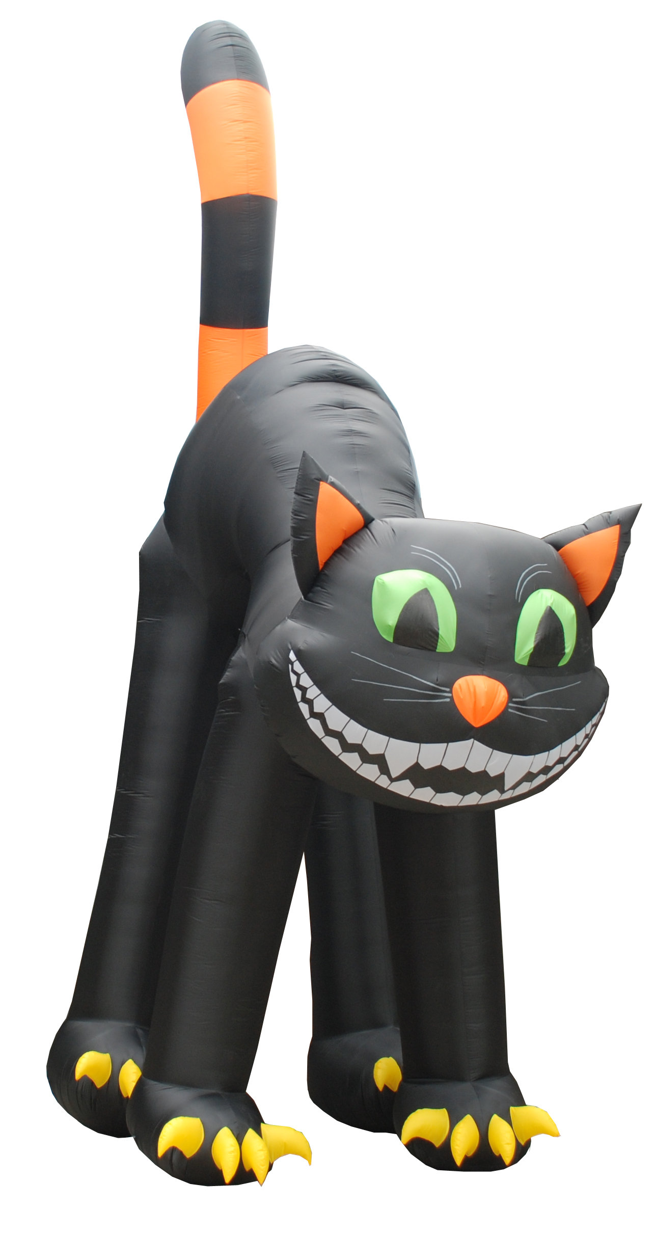 The Holiday Aisle® 20 Foot Tall Lighted Happy Halloween HUGE Inflatable ...