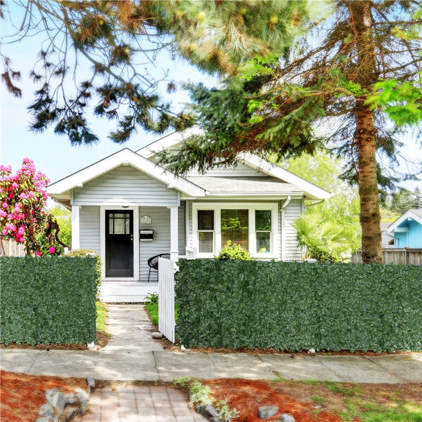 ALEKO 39'' H x 94'' W Green Vinyl Fencing & Reviews | Wayfair