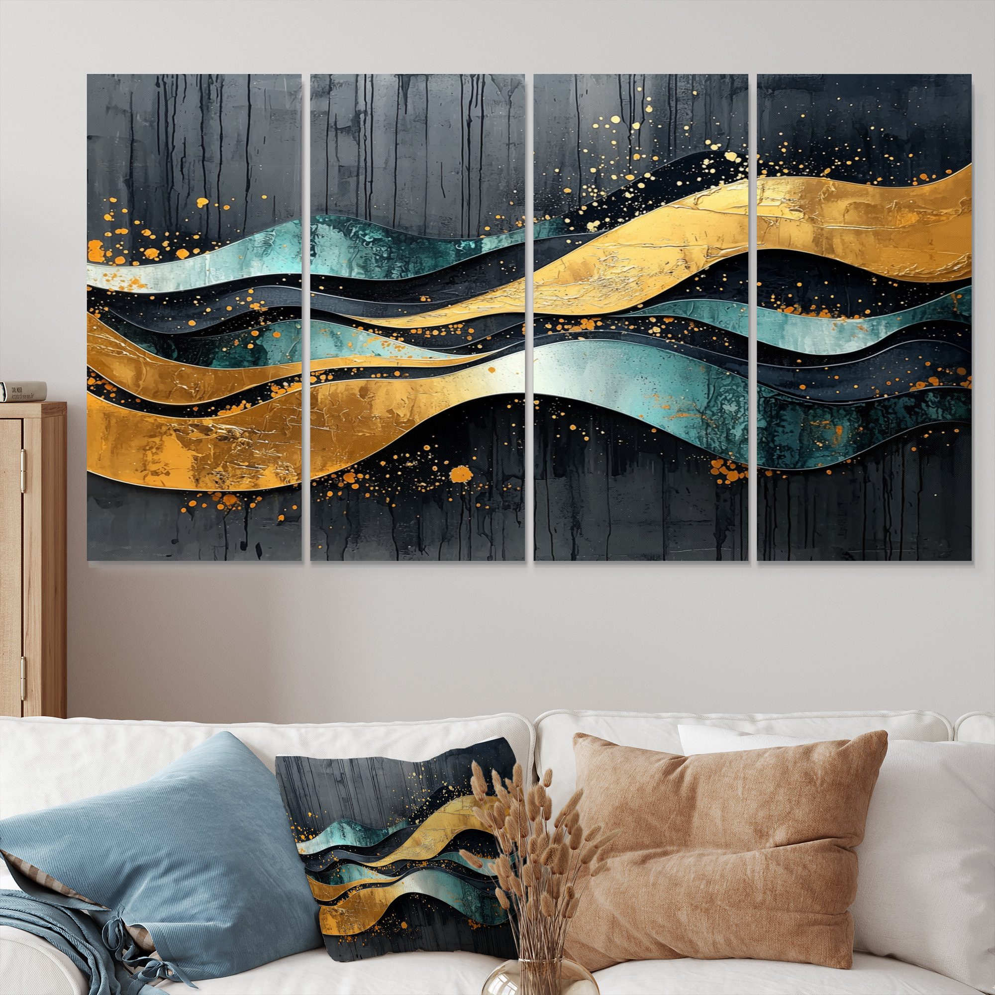 Mercer41 Downham - Transitional Wall Decor - Modern Wall Art | Wayfair