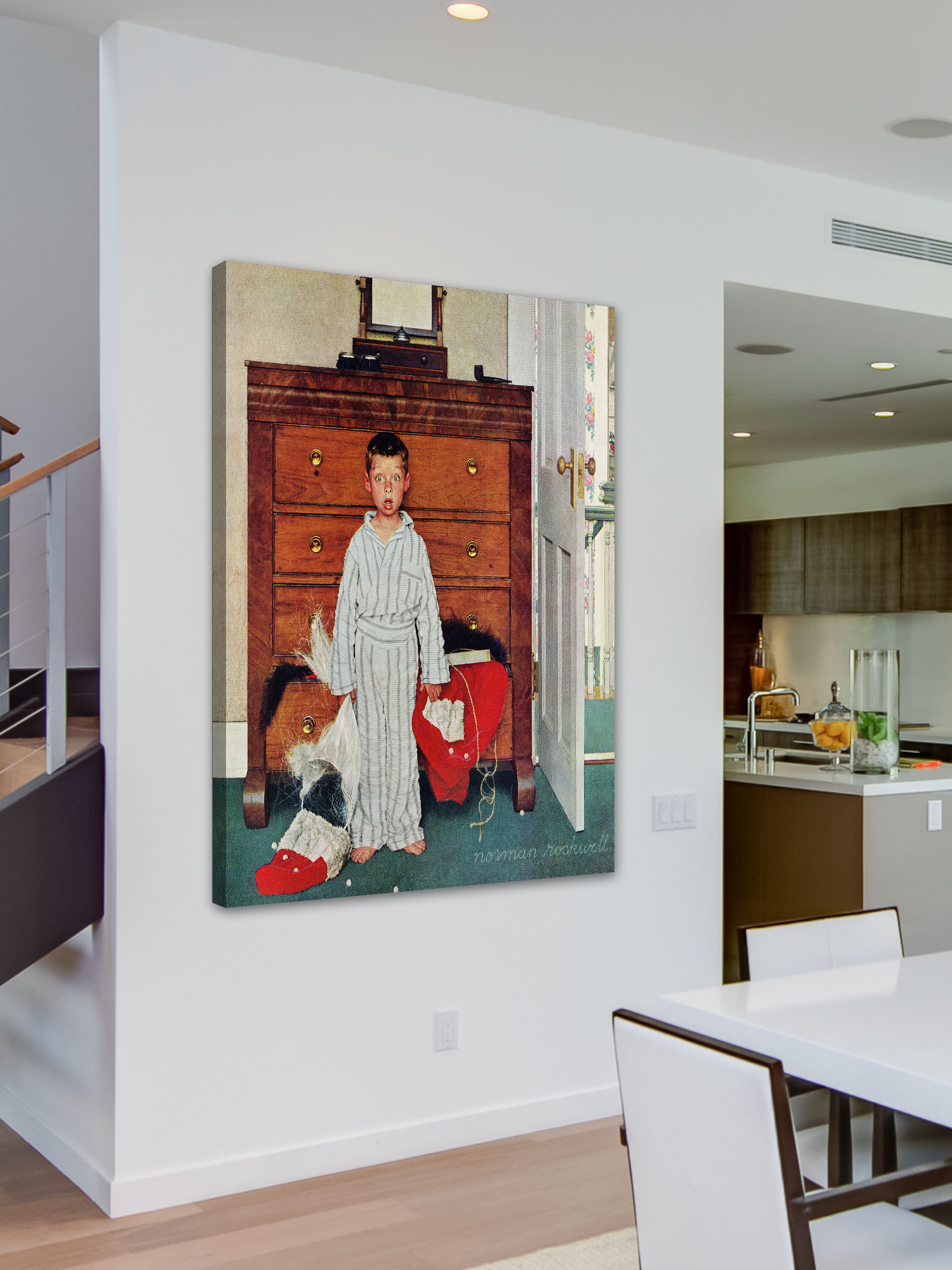Vault W Artwork 'Discovery' by Norman Rockwell Painting Print on ...