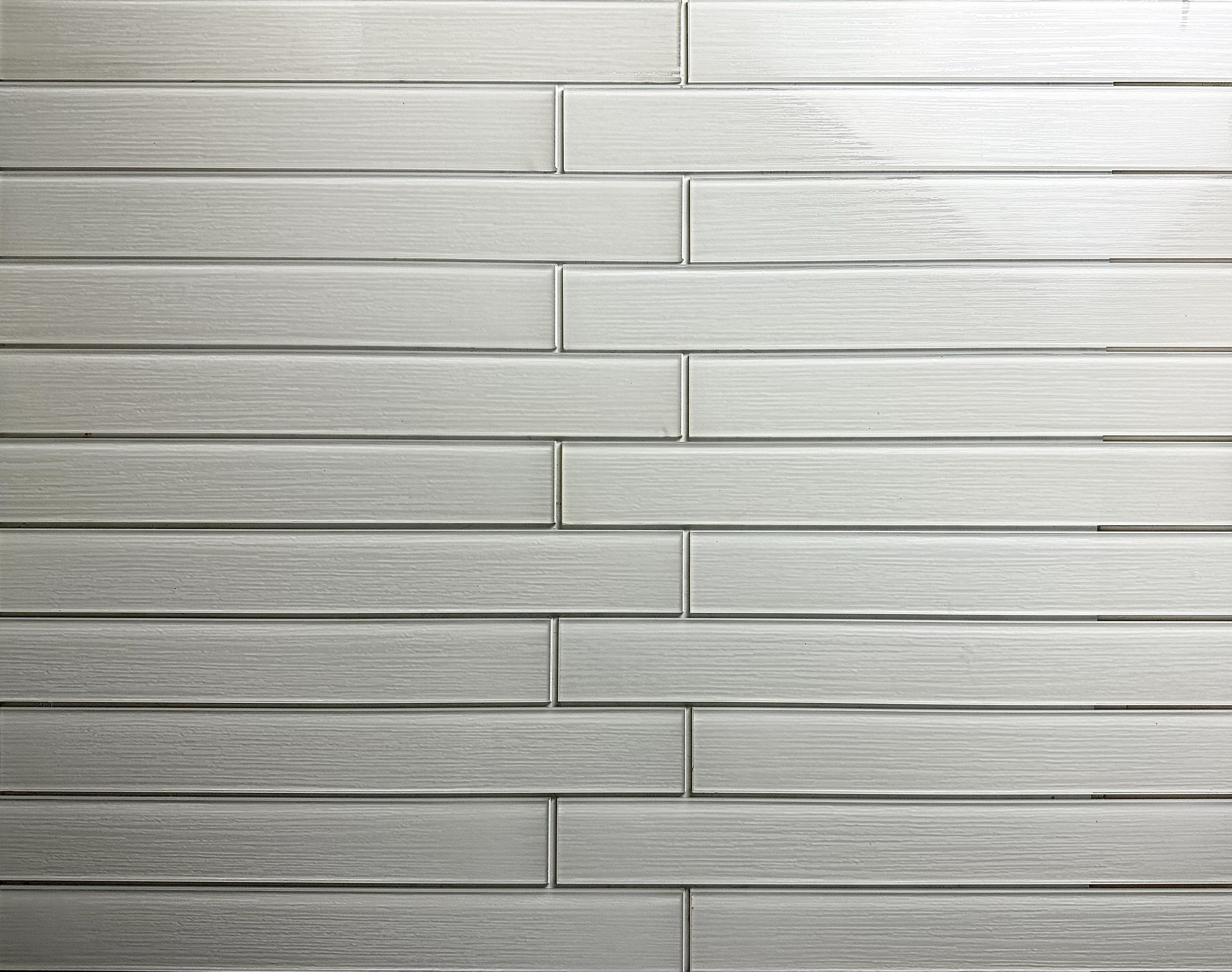 Abolos 16" x 2" Glass Bullnose Tile Trim in White as Snow White ...