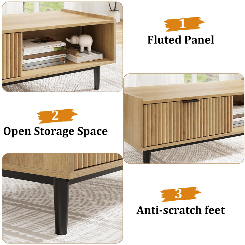 Ebern Designs Jarma Coffee Table | Wayfair