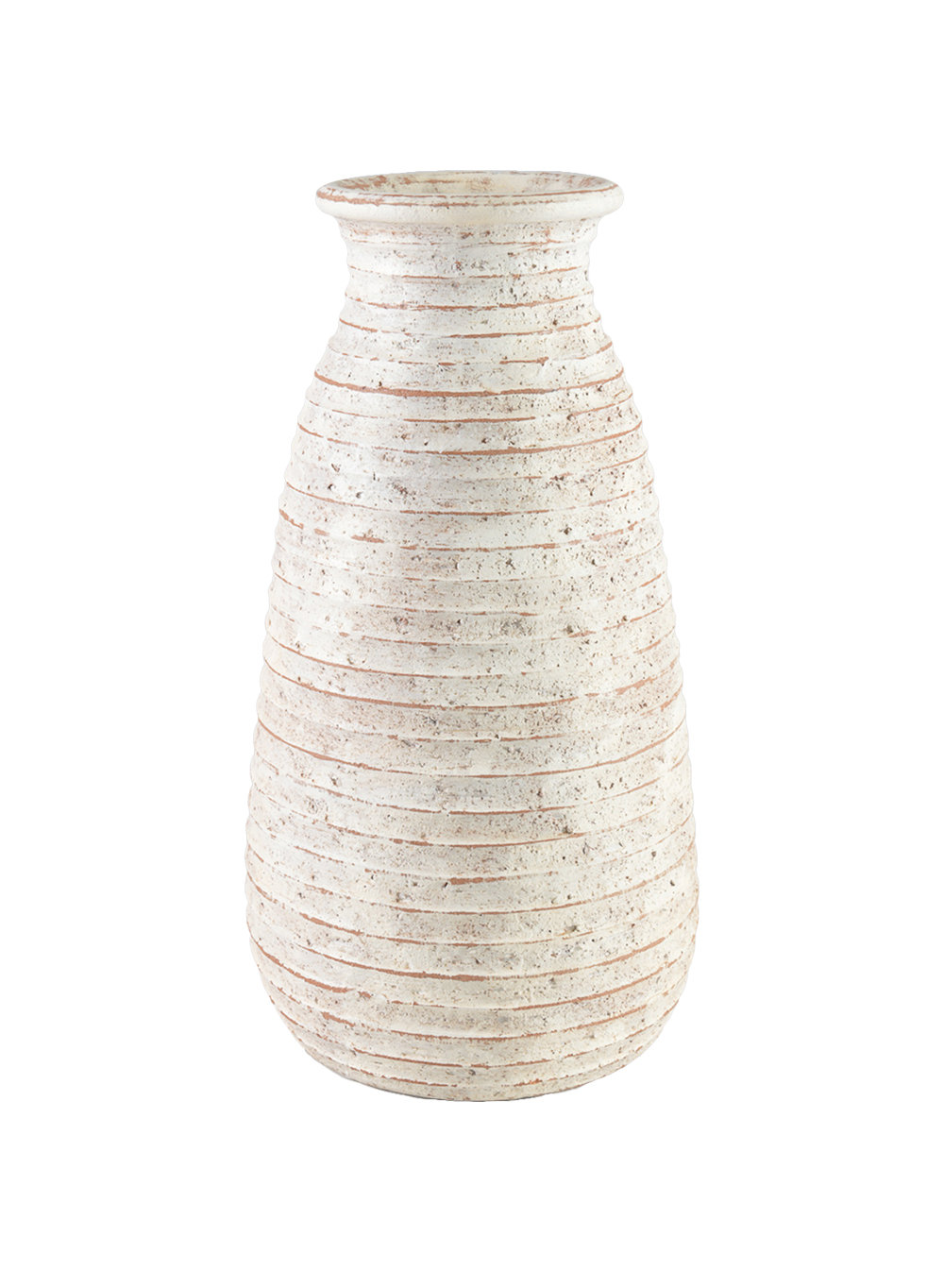 Gracie Oaks Polanco Ceramic Vase – Large Decorative Flower Holder For ...