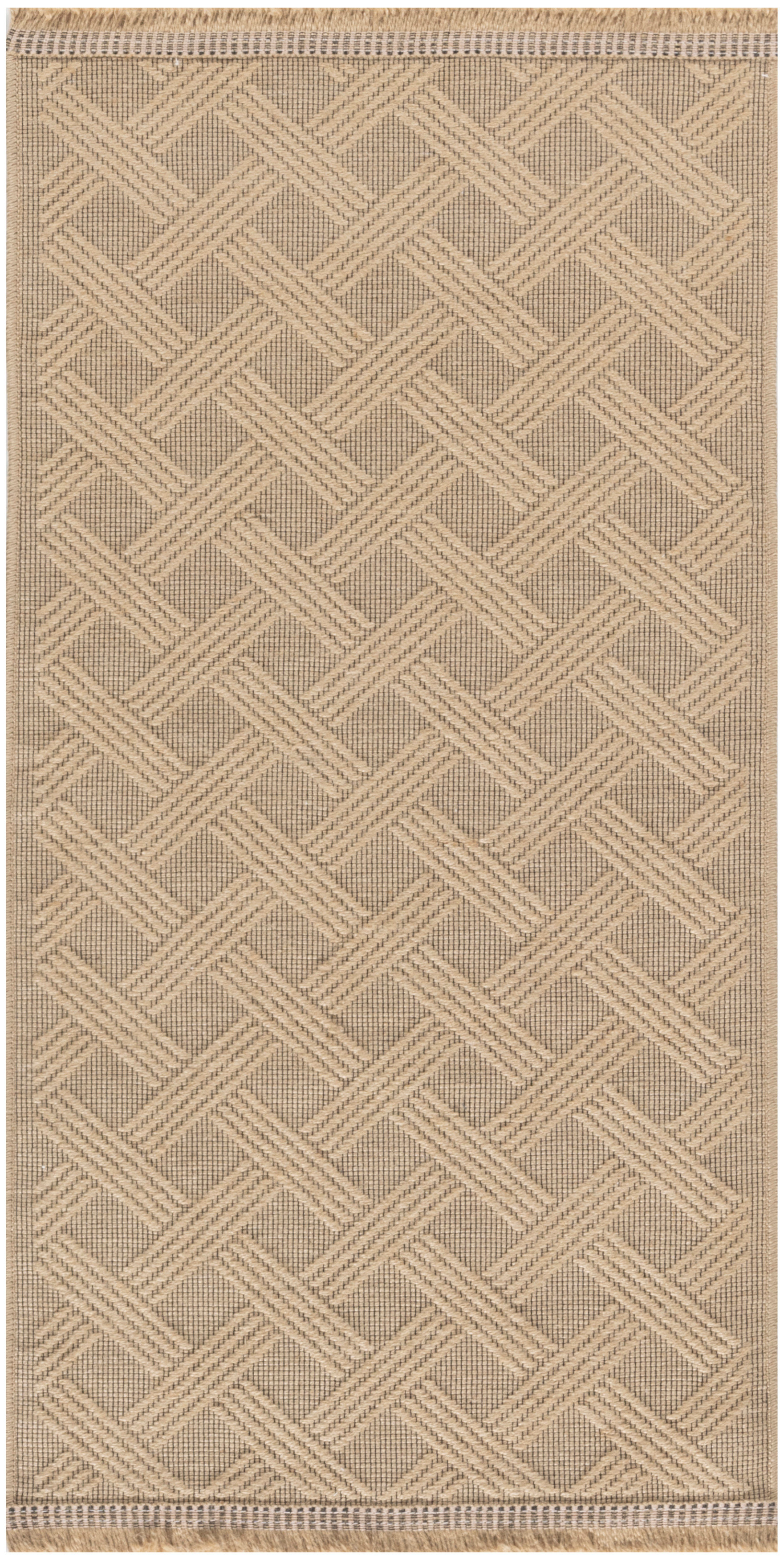 The Twillery Co.® Marlow Machine Woven / Power Loomed Beige Machine ...