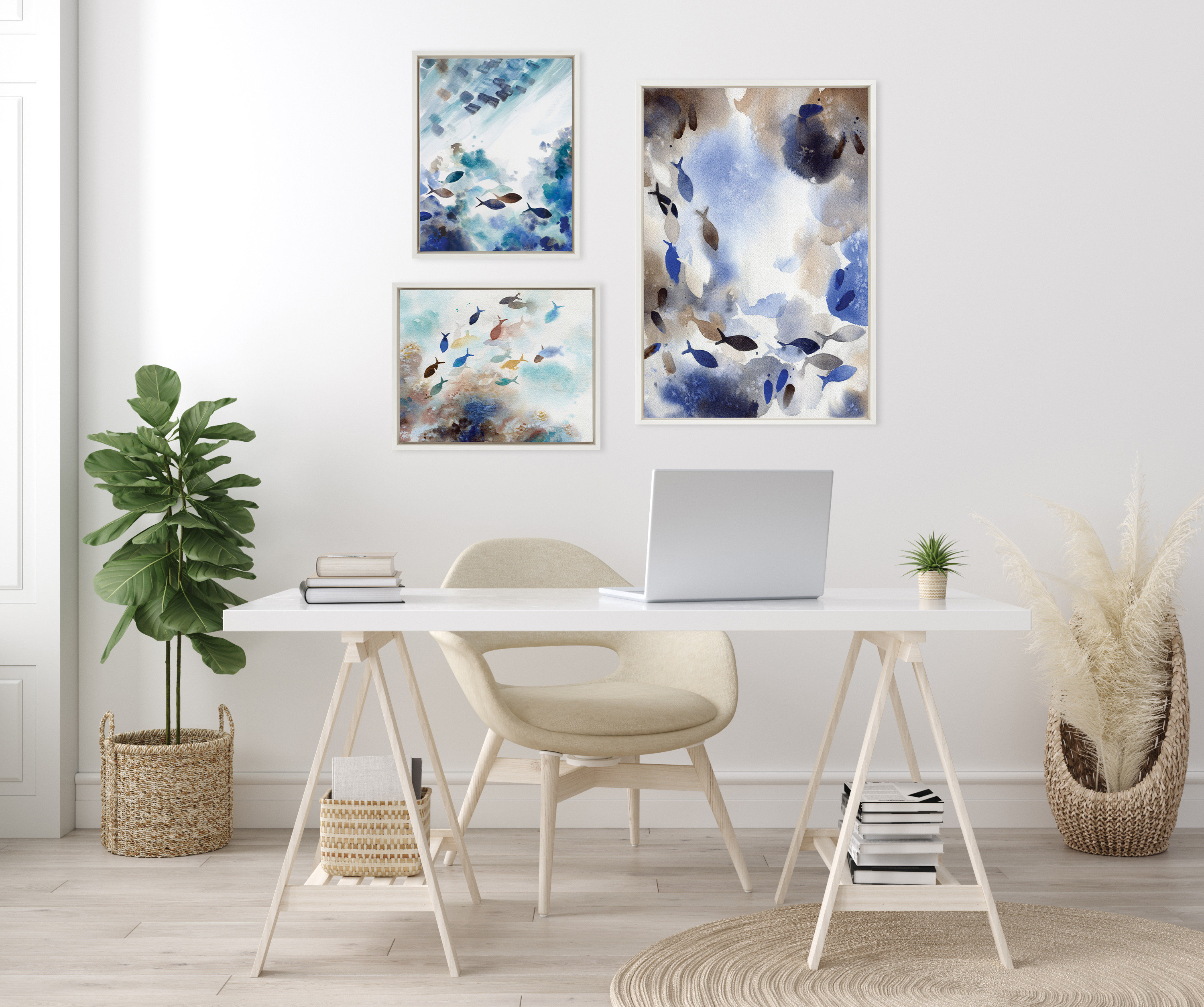 Beachcrest Home™ Shalyce Obstacles, Adventure and Nourish Framed On ...