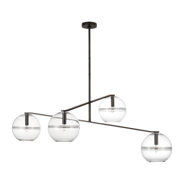 Visual Comfort Modern Sean Lavin Lowing 4-light LED medium chandelier ...