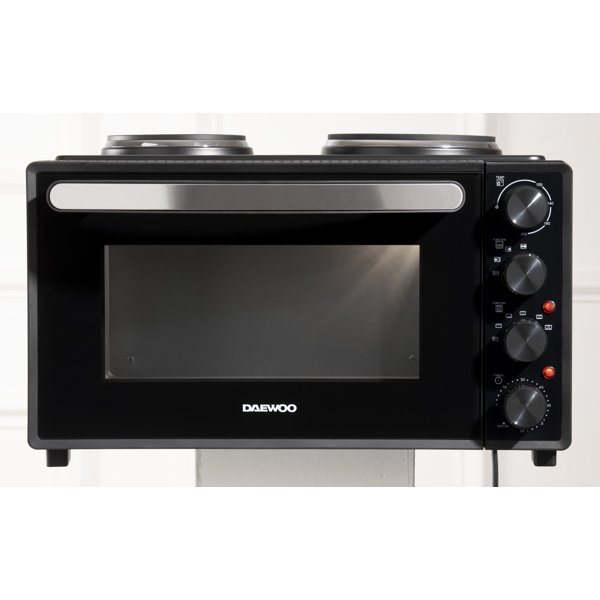 Daewoo Electric 42L Mini Oven With Electric Hobs | Wayfair.co.uk