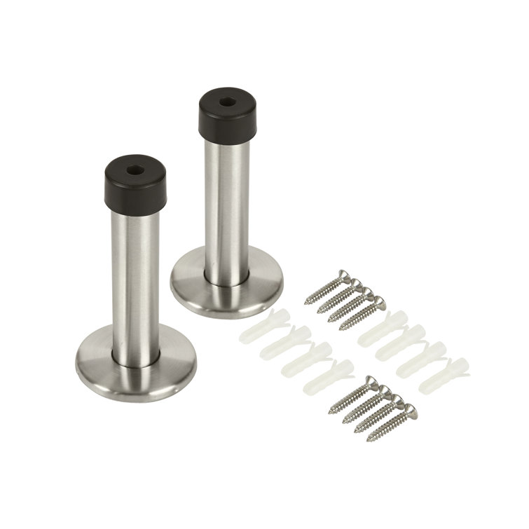 Symple Stuff Afsaneh Long Stainless Steel Fixed Door Stop | Wayfair.co.uk
