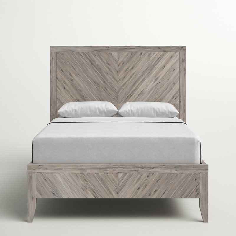 Sand & Stable™ Tristian Solid Wood Low Profile Platform Bed & Reviews ...