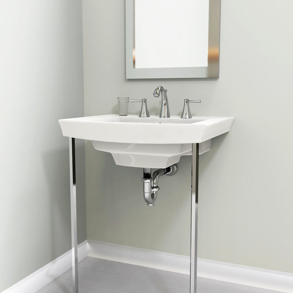 Keeney Replacement Bathroom Sink Legs in Chrome & Reviews | Wayfair