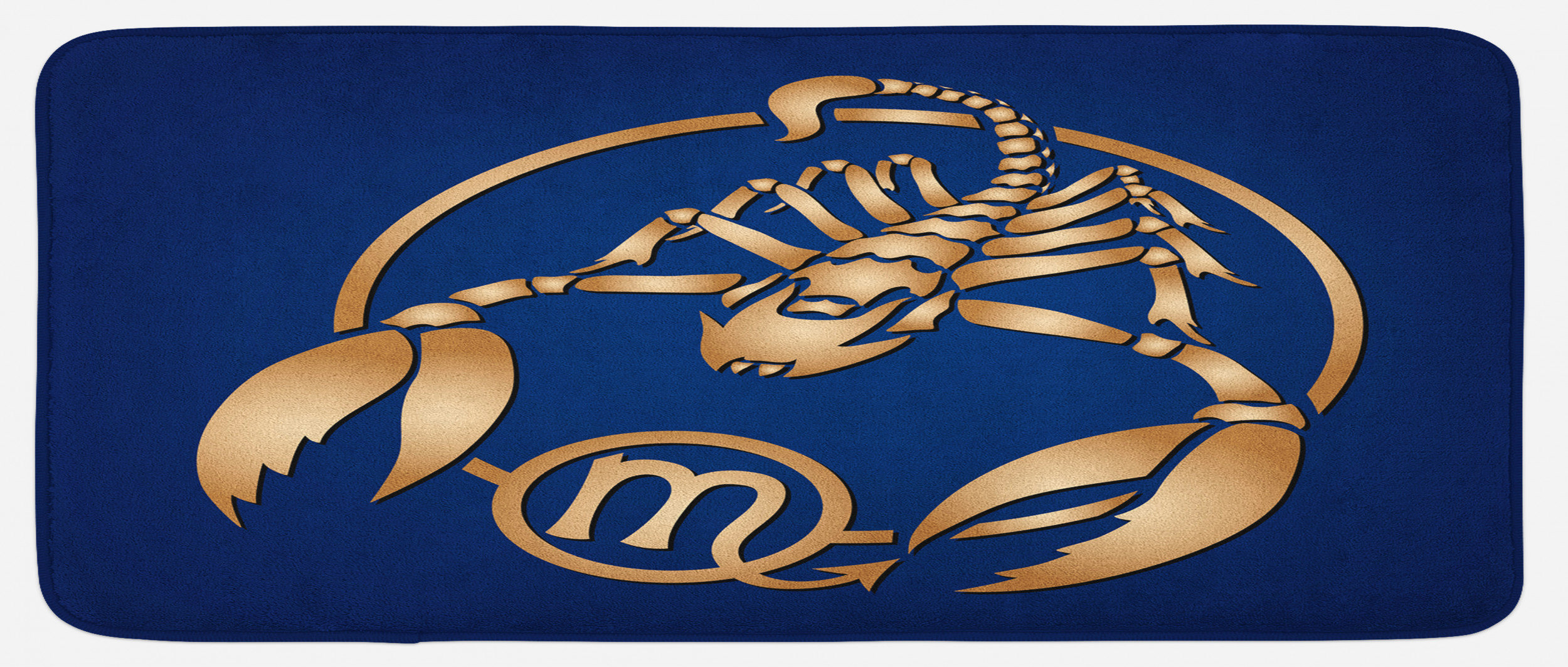 East Urban Home Zodiac Scorpio Kitchen Mat | Wayfair