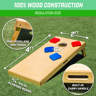 GoSports 4 ft x 2 ft Commercial Grade Cornhole Boards Set - Natural ...