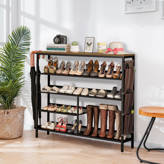 17 Stories Borman Hall Tree with Bench and Shoe Storage & Reviews ...