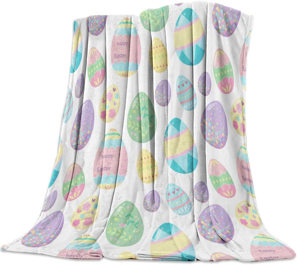 JOOCAR easter blanket Easter Eggs Throw Blanket | Wayfair