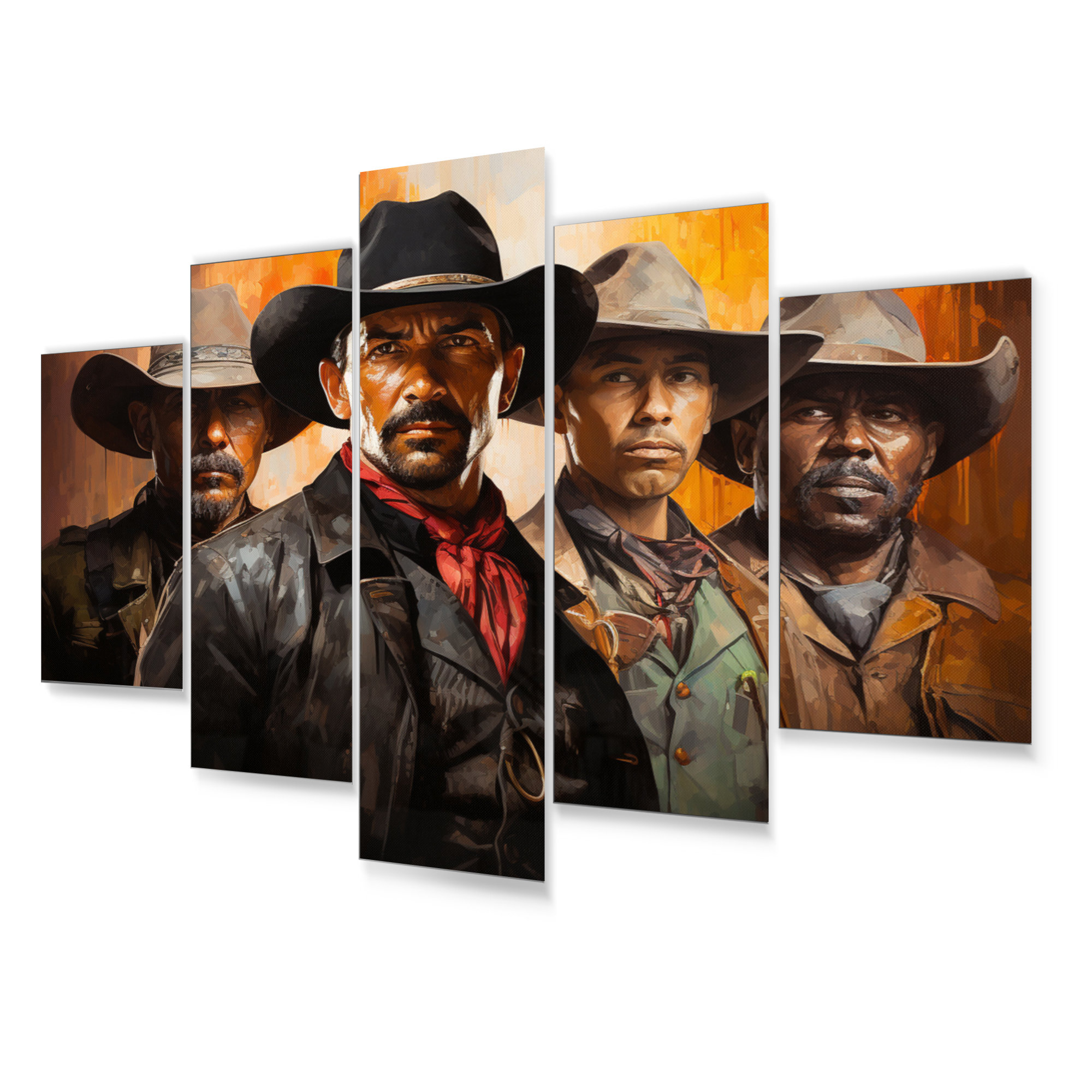 Foundry Select Western Frontier Vigilantes Cowboys II - Western Metal ...