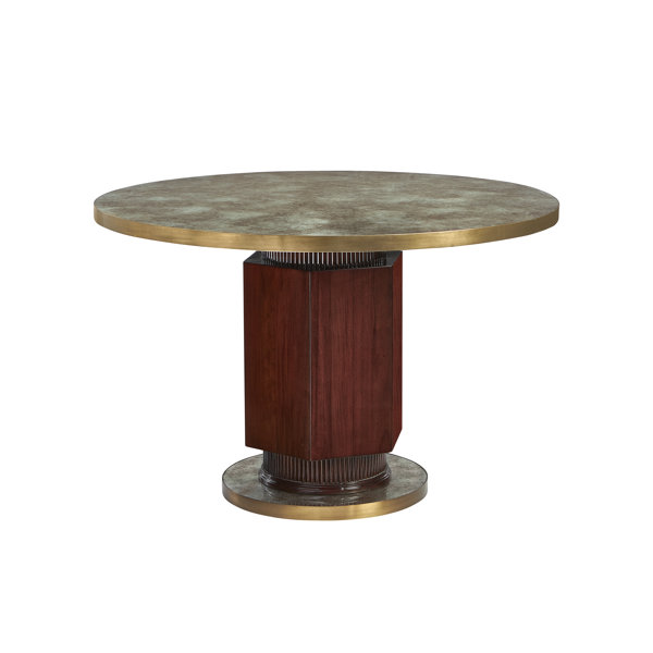 Maitland-Smith Corey Damen Jenkins 48" Pedestal Dining Table | Perigold