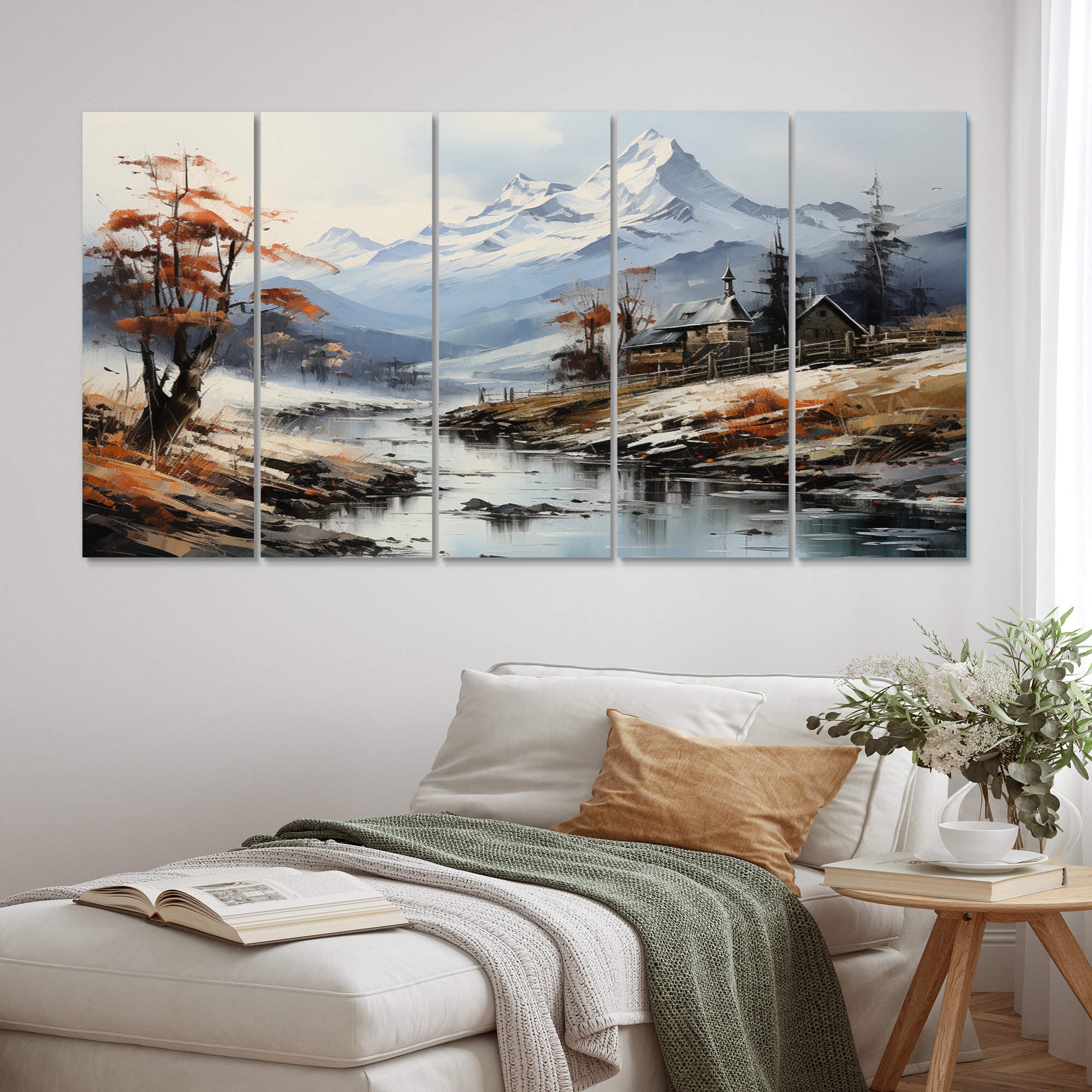Design Art Germany German Timberline III - Landscapes Metal Wall Decor ...