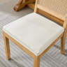 Bay Isle Home™ Farmhouse Rattan Dining Chairs Set Of 2, Mid Century ...