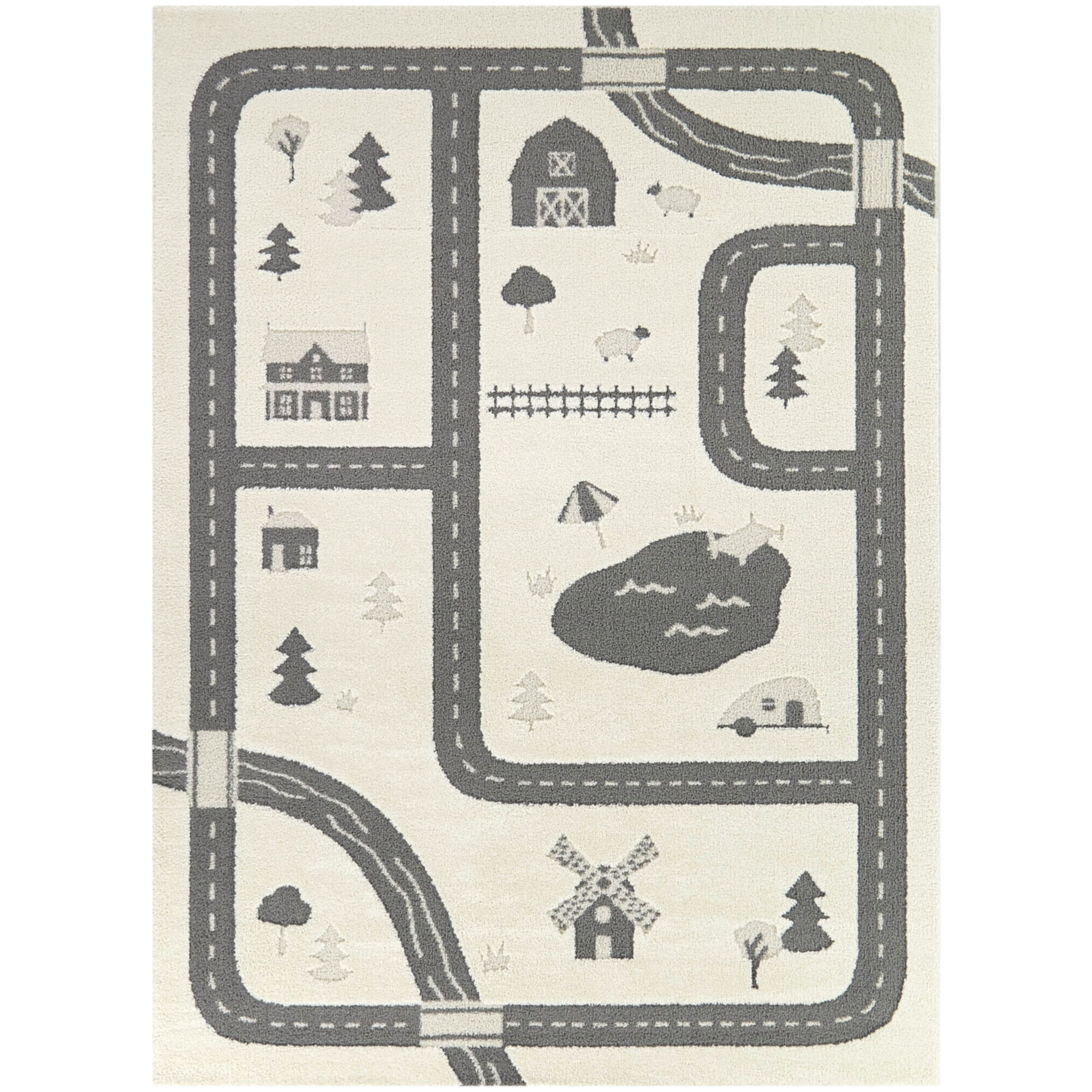 Balta Rugs Country Roads Rectangle Power Loom Rug | Wayfair