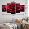 Ebern Designs Red Rose with Raindrops VI - Roses Metal Wall Art Living ...