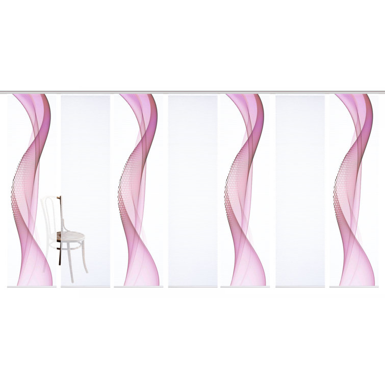 East Urban Home Polyester Semi Sheer Track Insert Sliding Panel ...