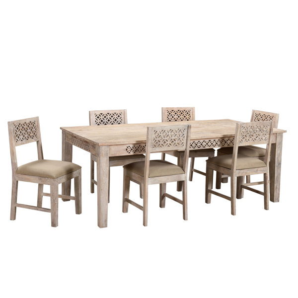 TaranDesigns Mango Dining Set & Reviews | Wayfair