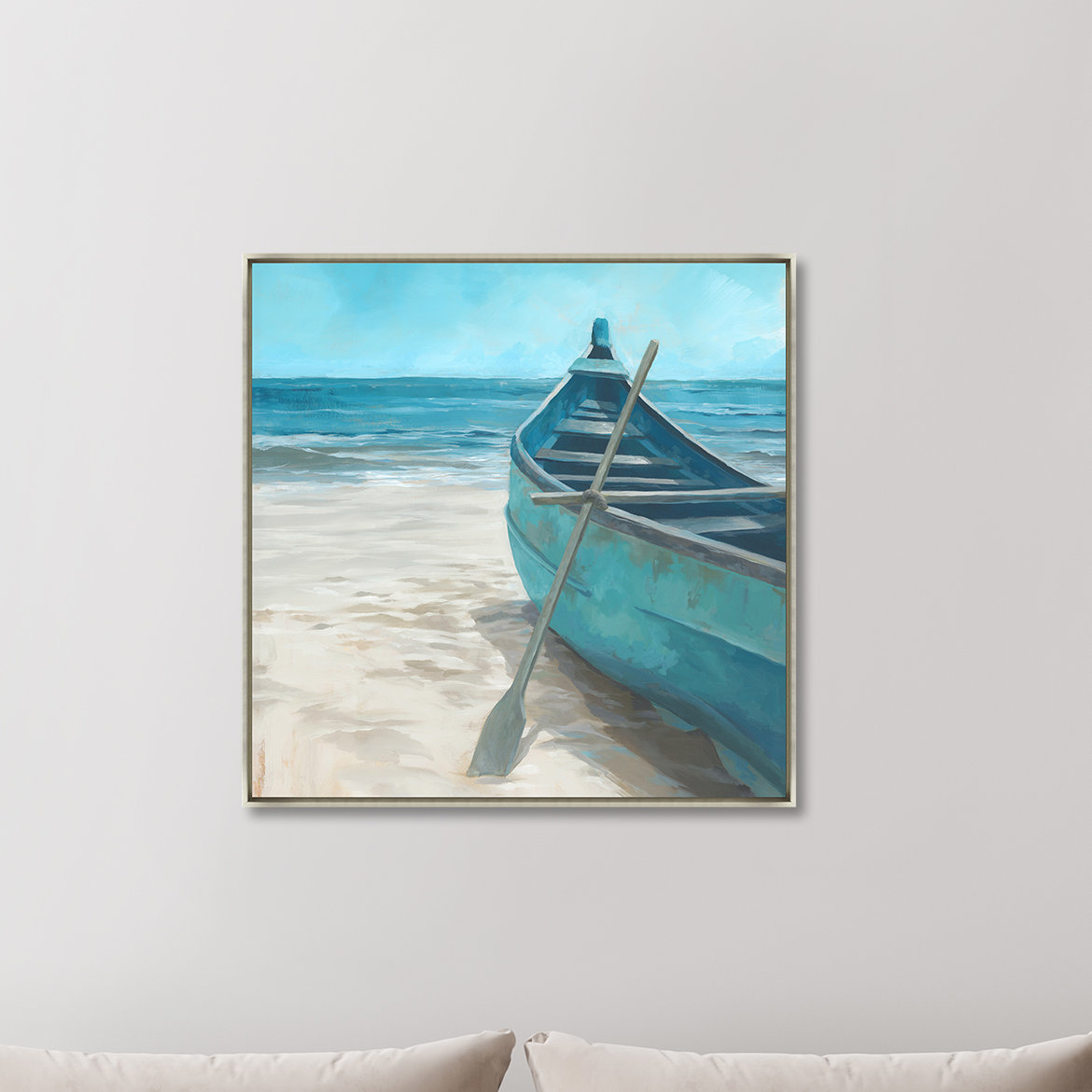 Chelsea Art Studio Sand and Sea II by Richard Ryder - Painting on ...