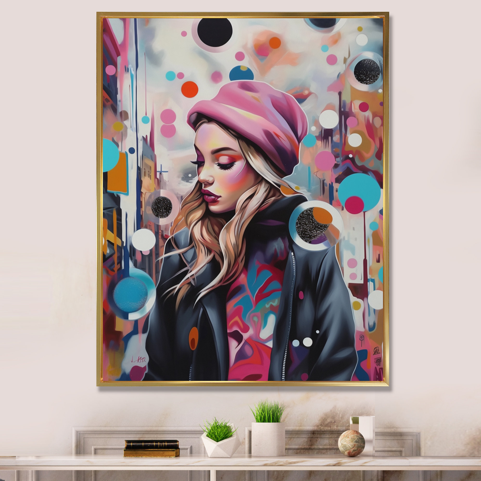 Mercer41 Female Pop Art Portrait IV " Female Pop Art Portrait IV " on ...