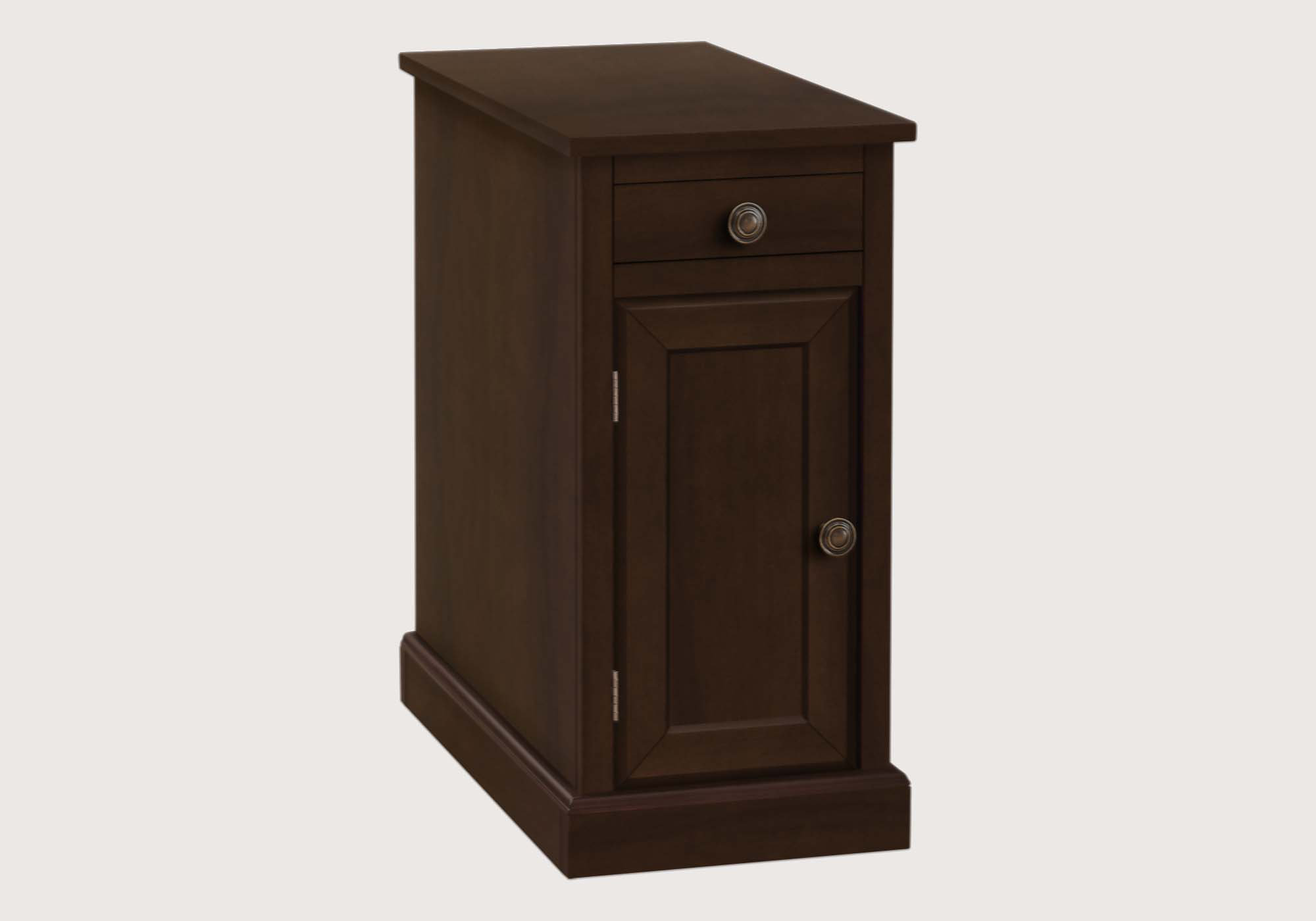 Canora Grey Accent Table, End, Side Table, Nightstand, Narrow, Bedroom ...