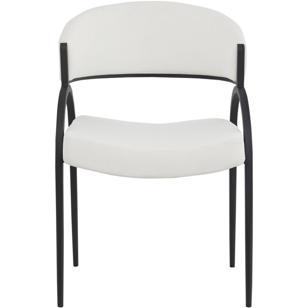 Orren Ellis Solid Back Arm Chair | Wayfair
