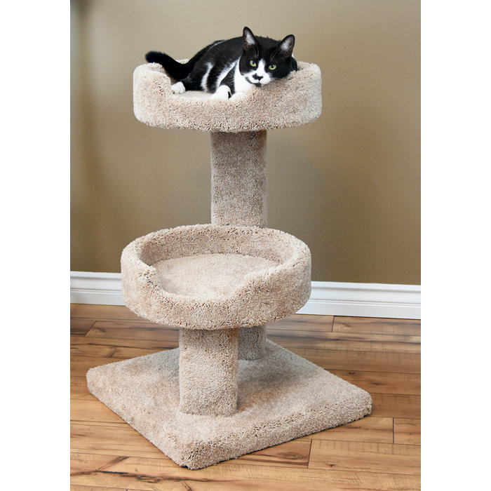 Prestige Cat Trees 32" Prestige Solid Wood Large Cat Tree & Reviews ...